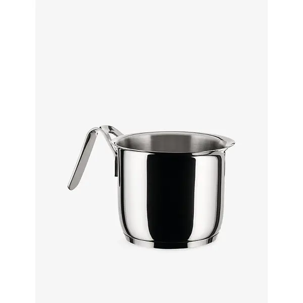 ALESSI Pots&pans Stainless-steel Milk Boiler - Silver