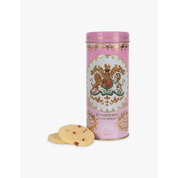 ROYAL COLLECTION Buckingham Palace Strawberry Biscuit Tin 250g - One-color