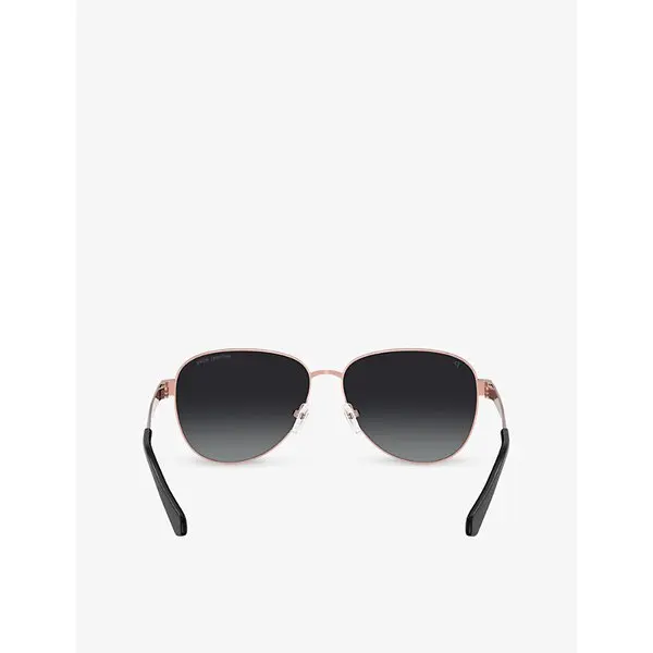 Michael Kors Biarritz Pilot-frame Metal Sunglasses