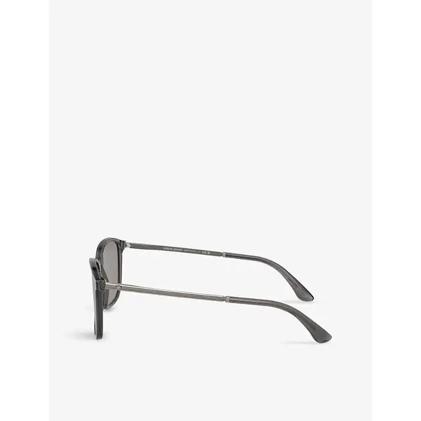 Giorgio Armani Ar8197 Square-frame Acetate Sunglasses