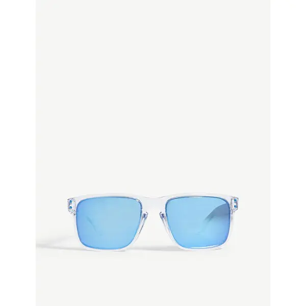 Oakley Holbrook Xl O-matter Polarised Square-frame Sunglasses - Clear