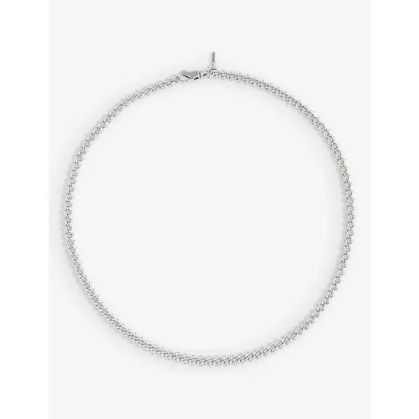 Emanuele Bicocchi Knot Chain Necklace - Silver