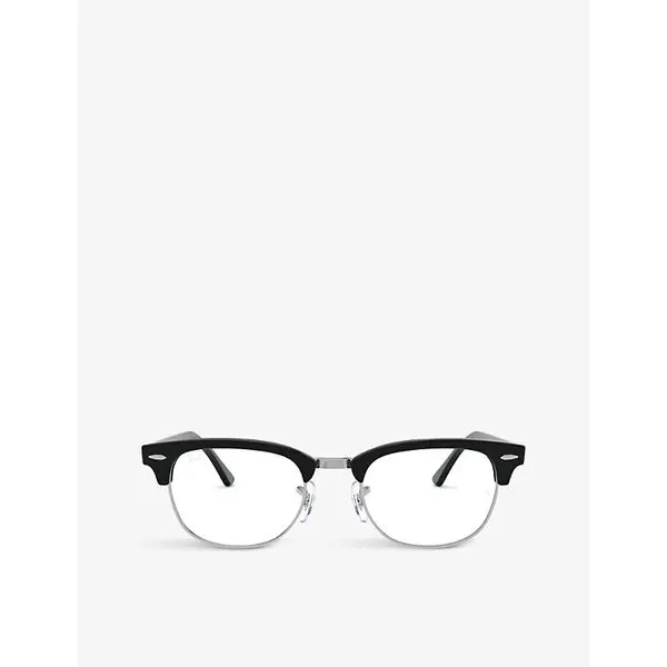Ray-ban Clubmaster Acetate Optic Glasses - Black