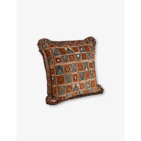 SOHO HOME Lumi Square Woven Cushion - Multi
