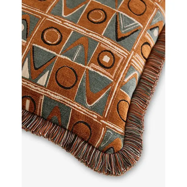 SOHO HOME Lumi Square Woven Cushion - Multi