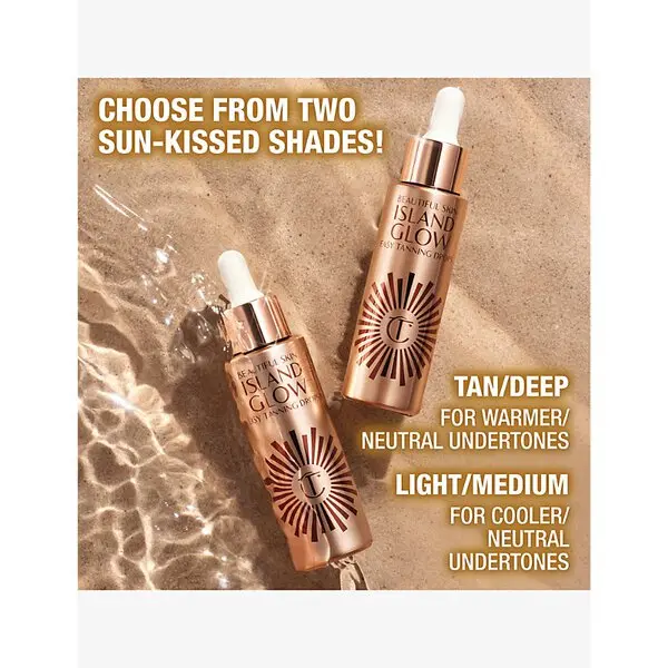 Charlotte Tilbury Island Glow Tanning Drops - Light/medium