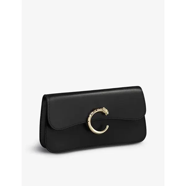 Cartier Panthère De Chain Mini Cross-body Bag - Black