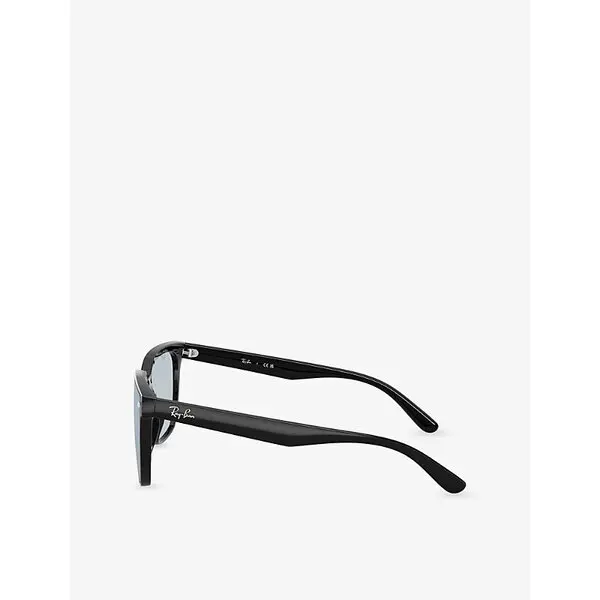 Ray-ban Rb4466d Square Nylon Sunglasses - Black