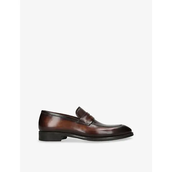 Magnanni Madison Leather Loafers - Tan