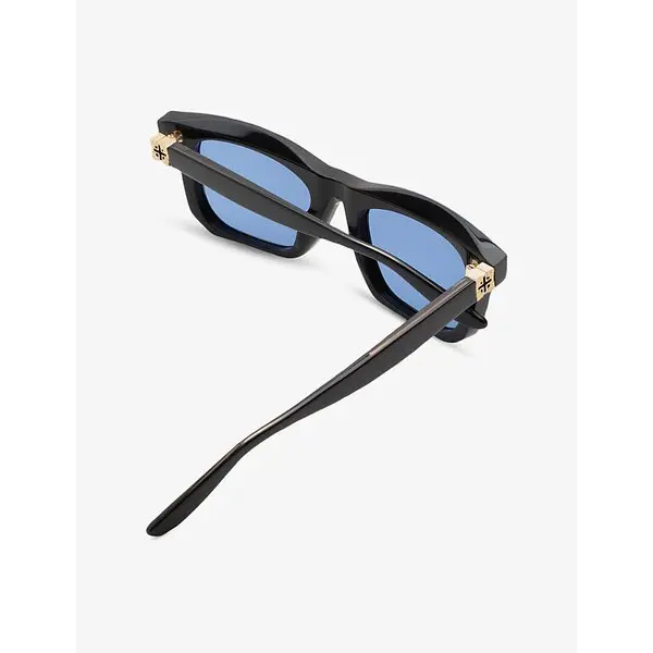 RETROSUPERFUTURE Gonzalo Square-frame Acetate Sunglasses - Black