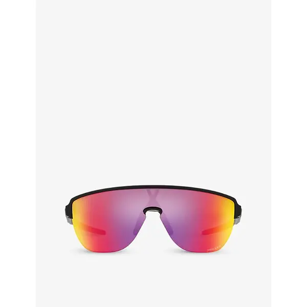 Oakley Shield-shape Sunglasses - Black