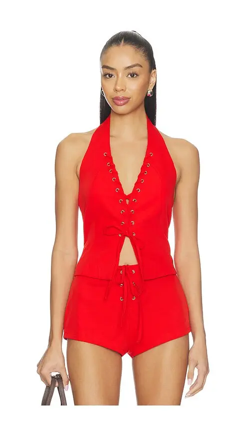 BY.DYLN Mila Top - Red