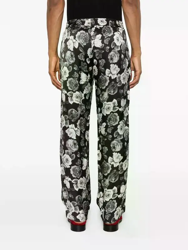 ERNEST W. BAKER Floral-print Trousers