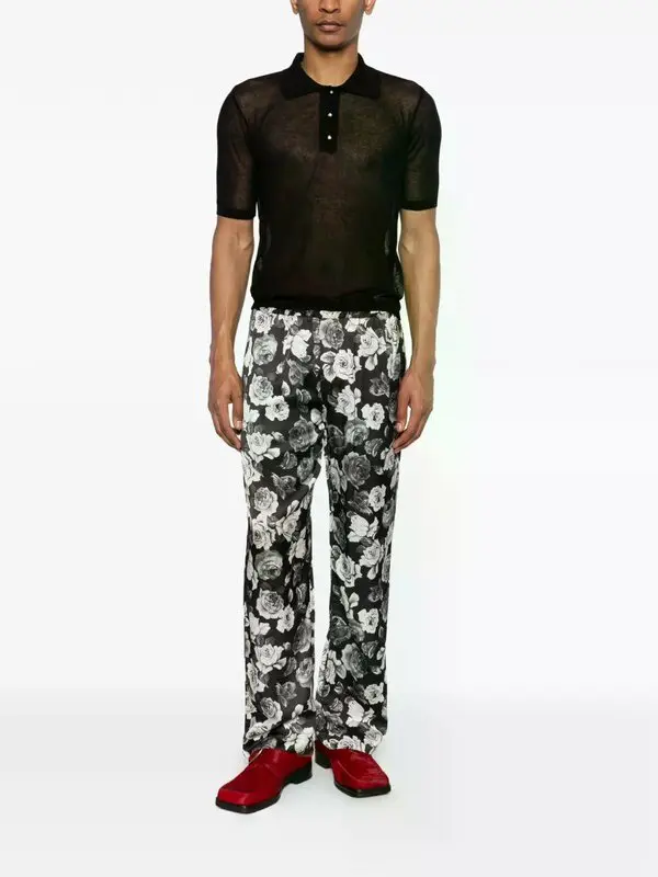 ERNEST W. BAKER Buttoned Polo Shirt