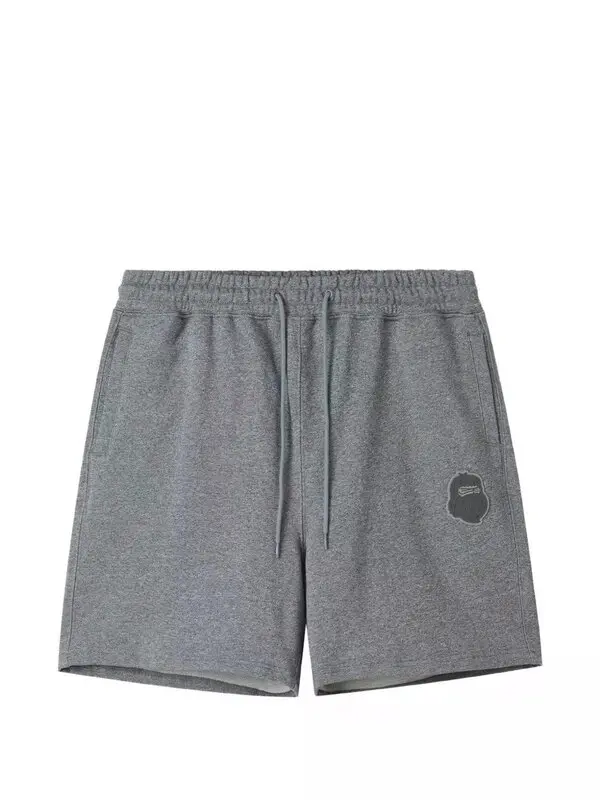 FINGERCROXX Drawstring Track Shorts - Grey