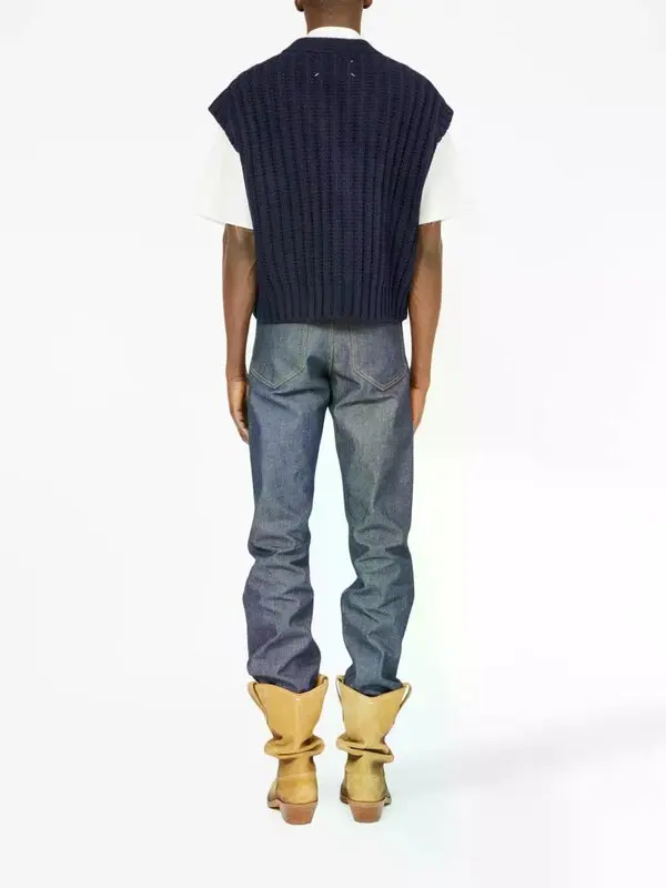 MAISON MARGIELA Ribbed Wool Vest