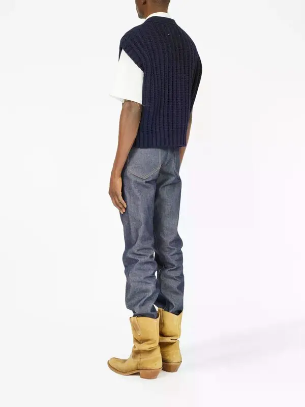 MAISON MARGIELA Ribbed Wool Vest