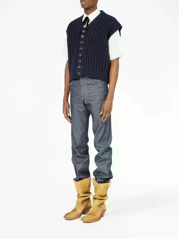 MAISON MARGIELA Ribbed Wool Vest