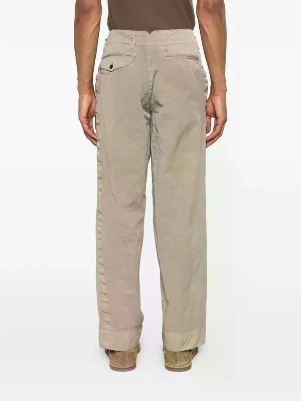 Kolor Straight-leg Pleated Trousers