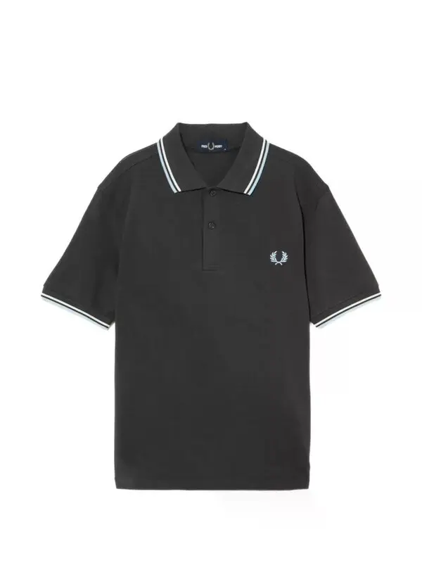 Fred Perry Embroidered Short-sleeve Polo Shirt