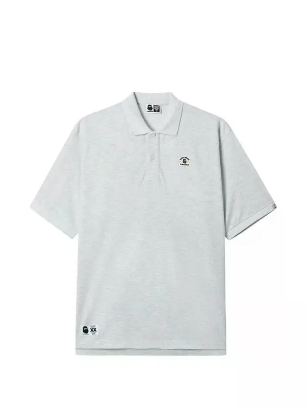 FINGERCROXX Logo-appliqué Polo Shirt