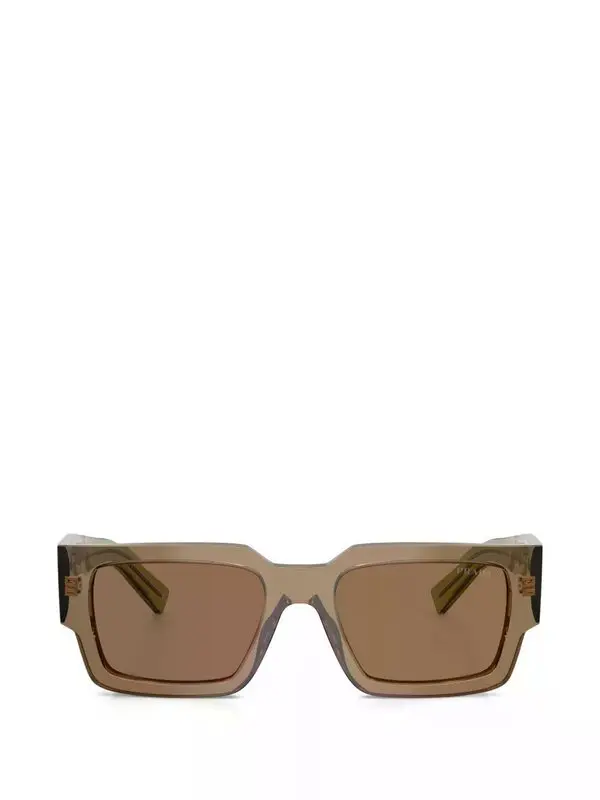 Prada Square Frame Sunglasses - Brown