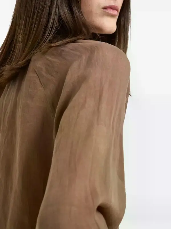BAZAR DELUXE V-neck Beaded Blouse