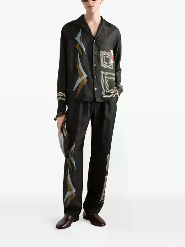 Dolce & Gabbana Geometric-print Shirt