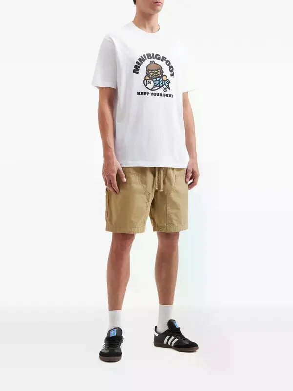 FINGERCROXX Patch Pocket Drawstring Shorts