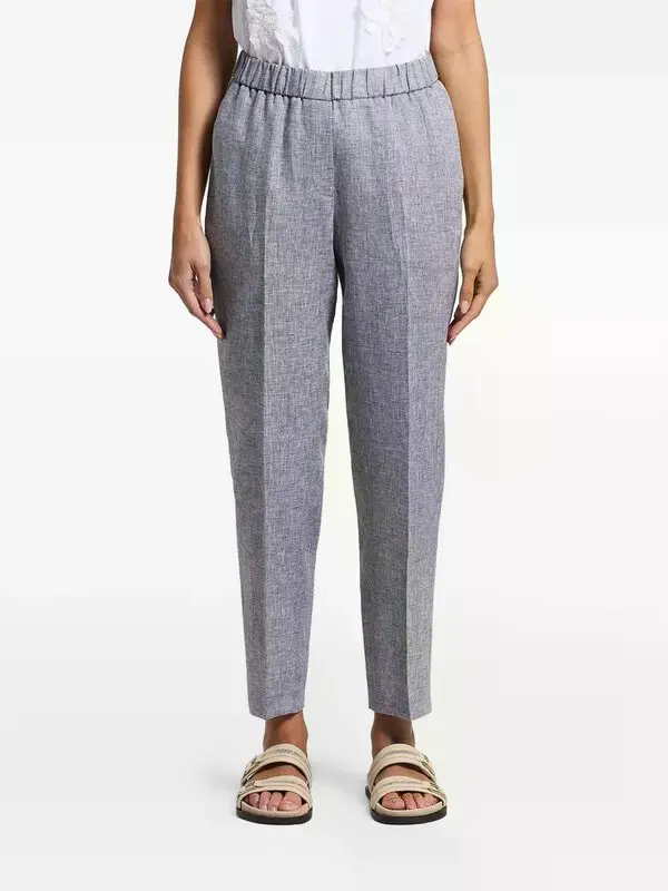 Peserico Elasticated Straight Leg Trousers