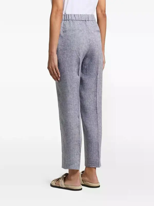 Peserico Elasticated Straight Leg Trousers
