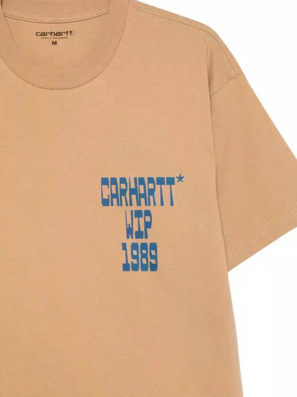 Carhartt Work In Progress Blocks Logo-print T-shirt - Brown