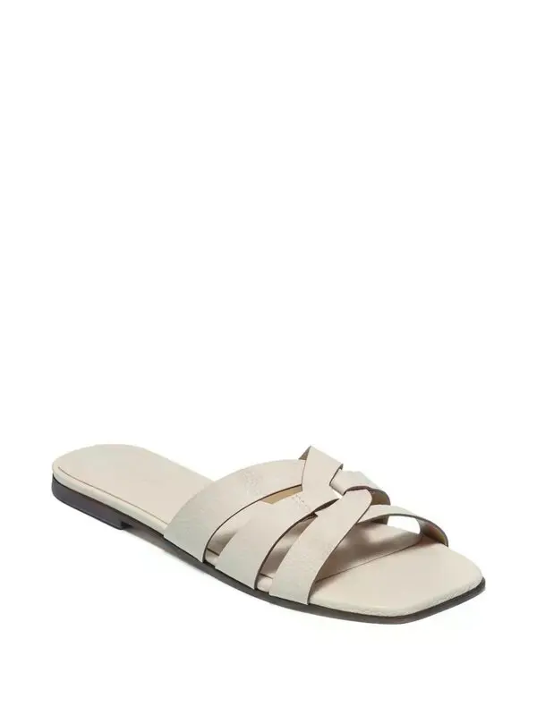 Bernardo Oxford Woven Flat Sandals - Neutrals