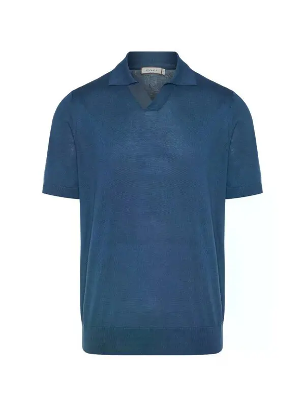 Canali Collar Polo Shirt