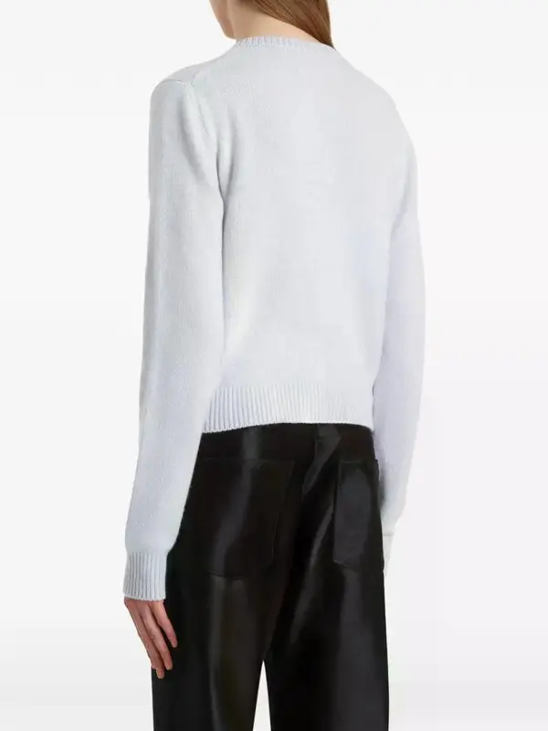 Khaite Everheart Button Cardigan In Italian Cashmere