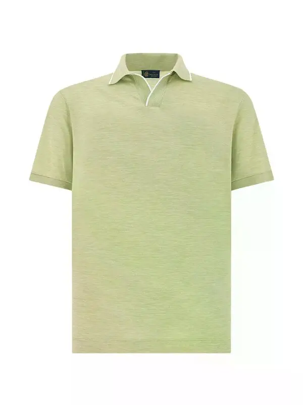 Paul & Shark Open-collar Polo Shirt - Green