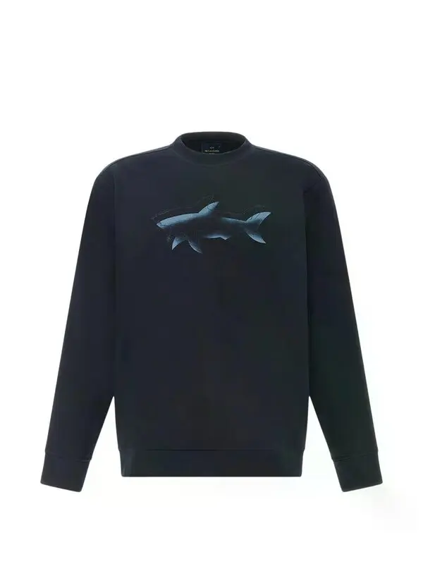 Paul & Shark Shark Print Sweatshirt