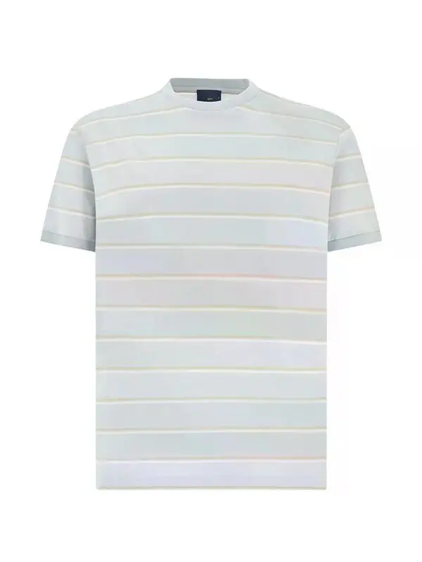 Paul & Shark Stripe Pattern T-shirt