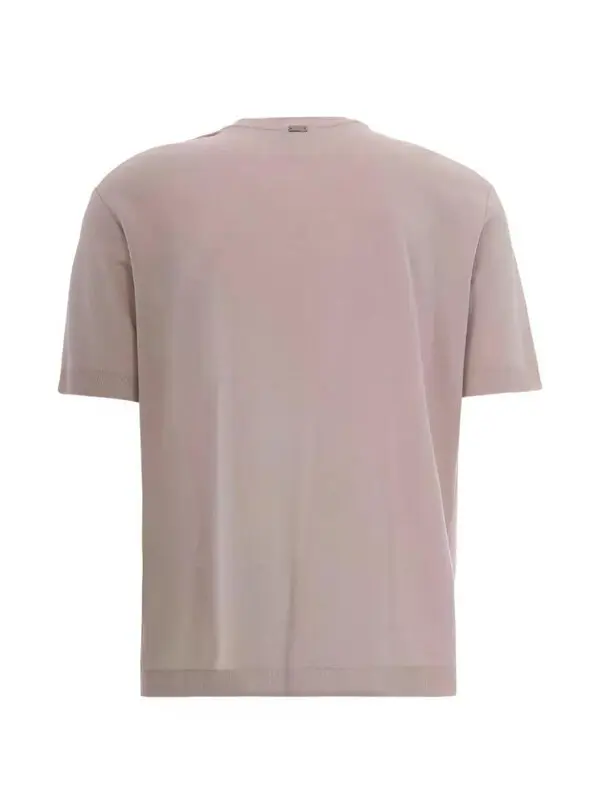 Herno Round-neck T-shirt - Neutrals