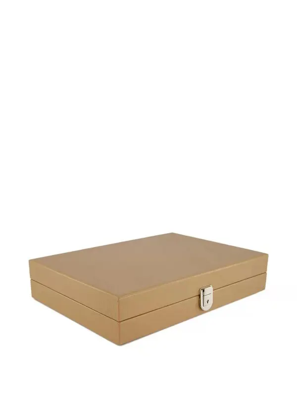 HECTOR SAXE Leather Board Game - Neutrals