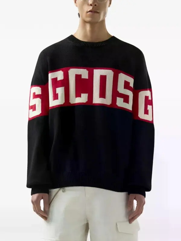 Gcds Band Logo Wool Sweater