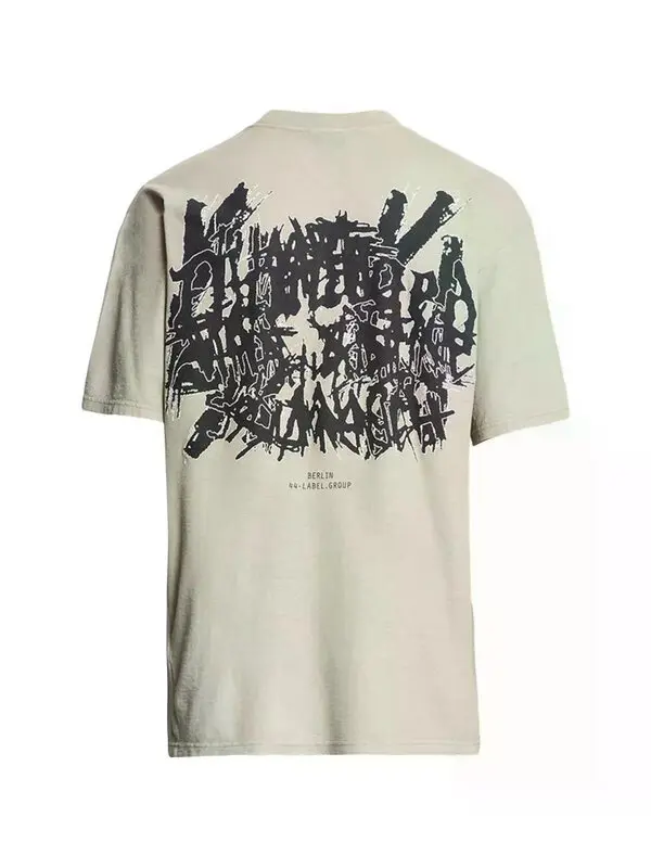 44 LABEL GROUP Abstract Print T-shirt