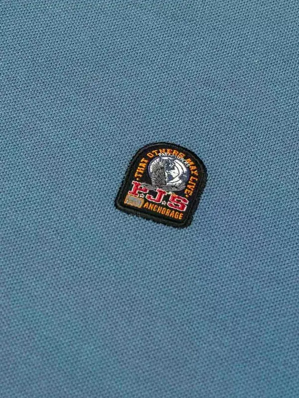 PARAJUMPERS Patch Polo Shirt - Blue