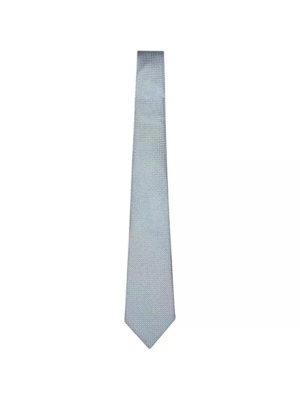 Giorgio Armani Jacquard Tie - Blue