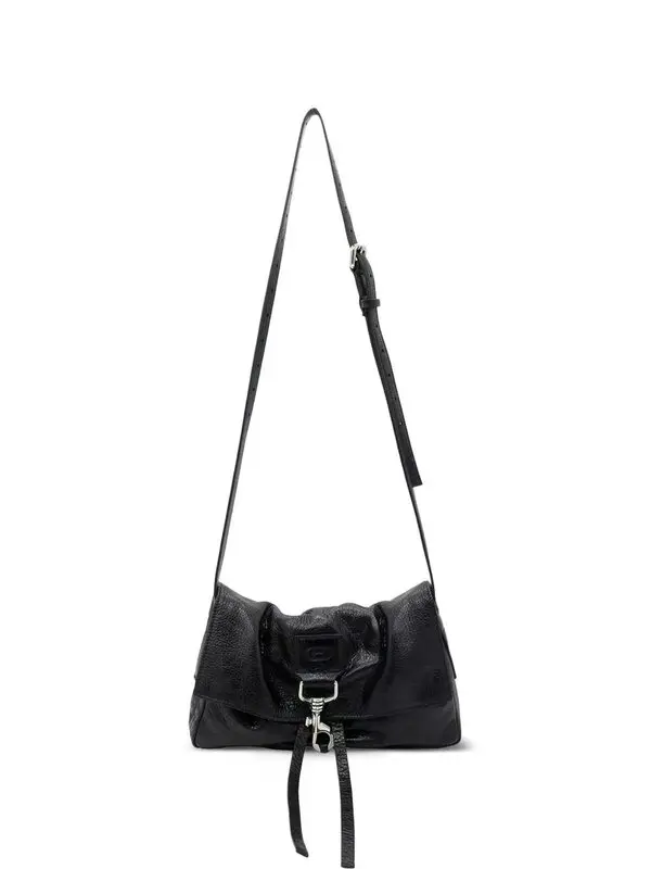 RADICA STUDIO Mini La Bisaccia Soufflè Shoulder Bag - Black