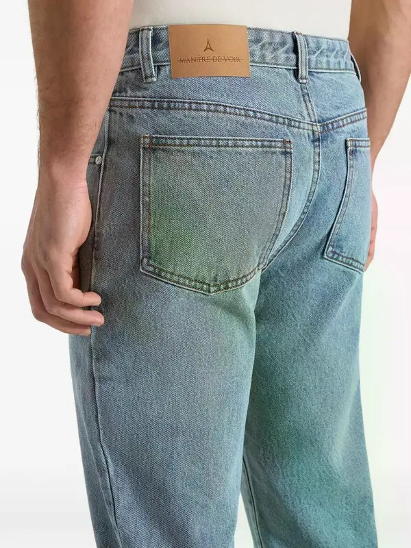 Manière De Voir Eiffel Button Jeans