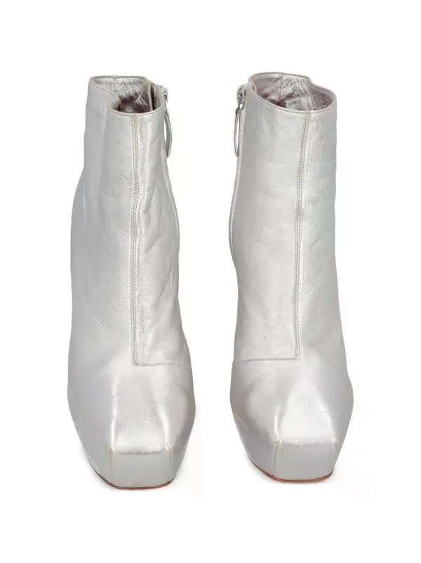 VERSUS Square-toe Platform Ankle Boots