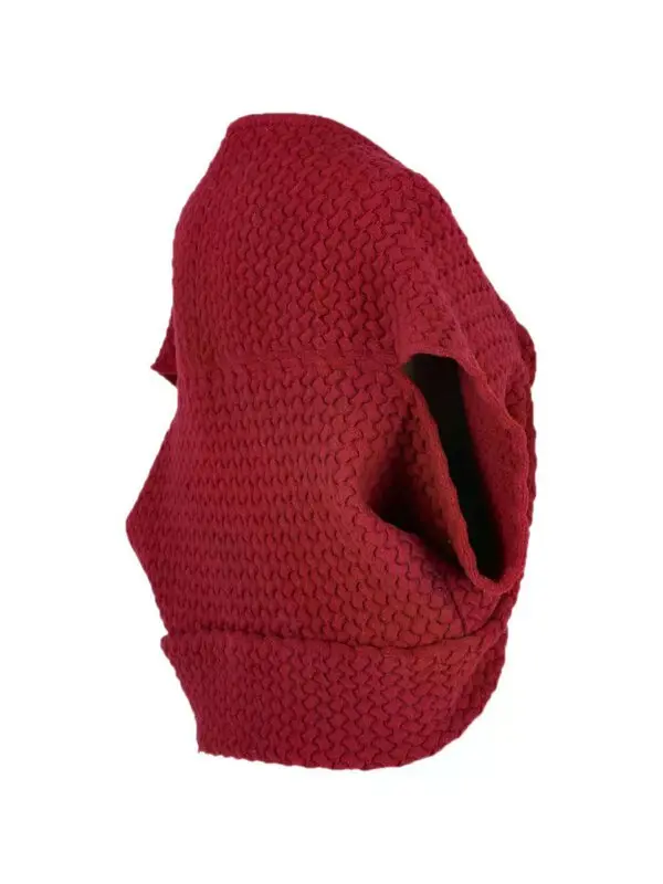 Alaïa Knitted Top With Cross Button Closure