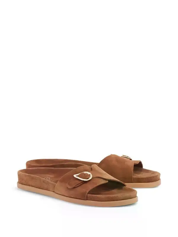 ANCIENT GREEK SANDALS Buckle Strap Slides