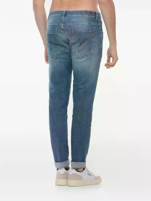 DONDUP Five-pocket Straight Leg Trousers